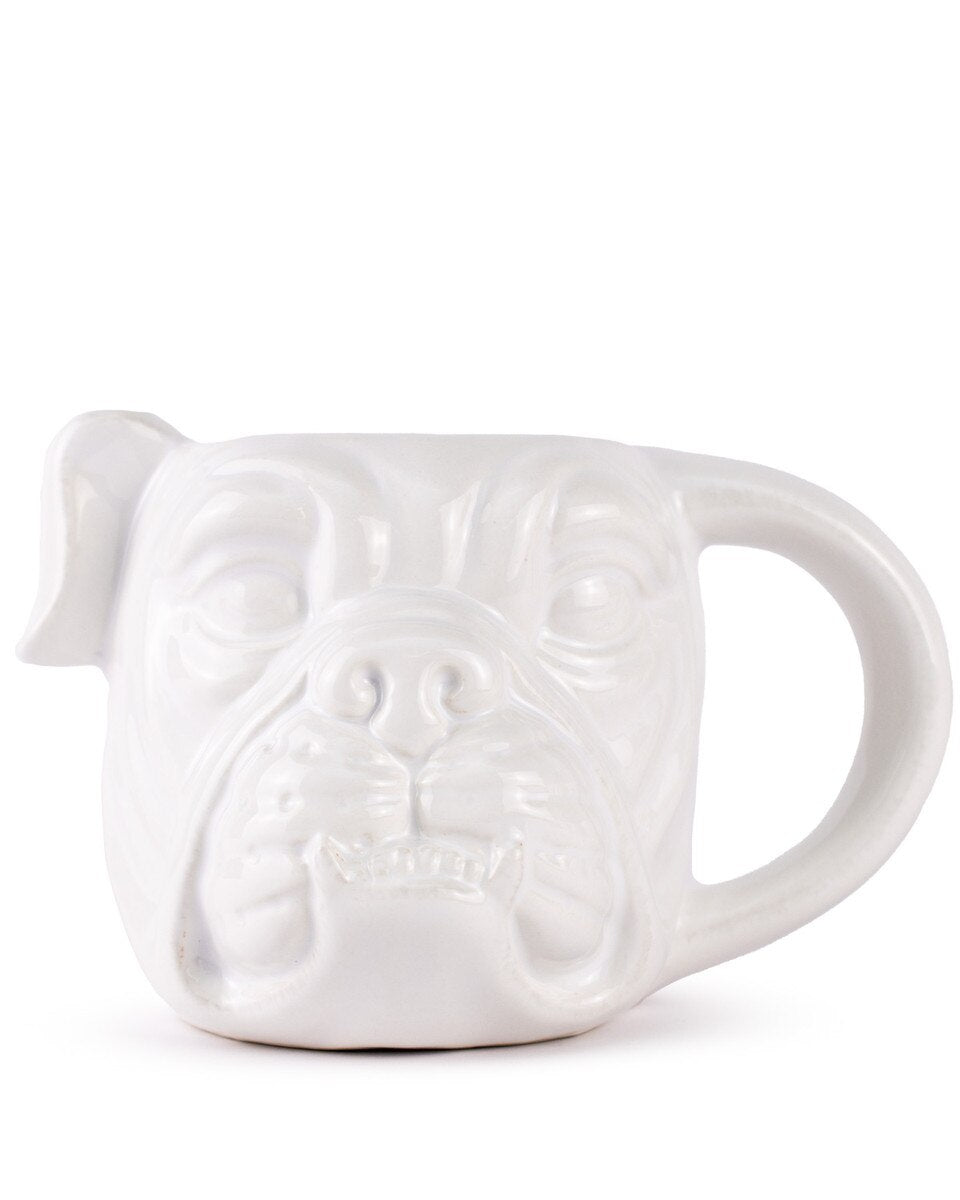 BULLDOG SHAPED COFFEE MUG – Viking Cooking School
