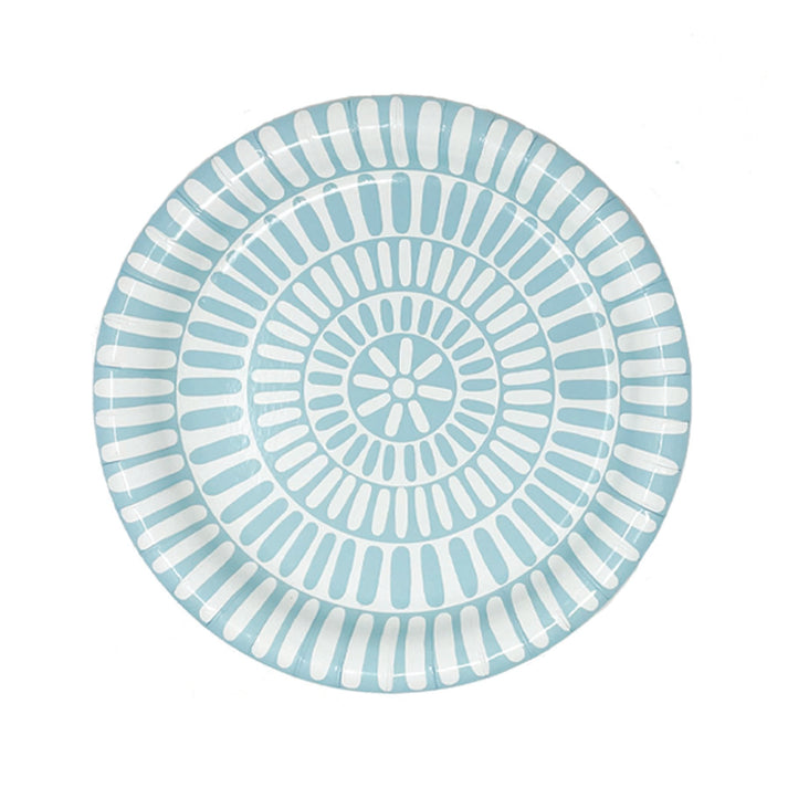 LIGHT BLUE 10" PAPER PLATES – Viking Cooking School